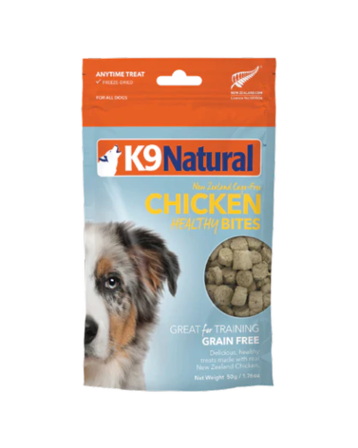 K9 NATURAL CHICKEN FD HEALTHY BITE 50G – Tail Blazers Barrie