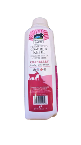 CROSSWIND GOAT MILK KEFIR CRANBERRY 1L – Tail Blazers Barrie